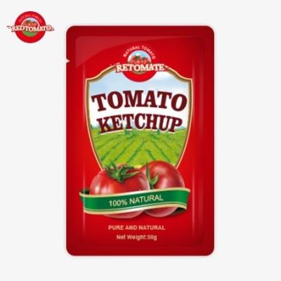China Factory Custom 50g S Sachet Ketchup To Provide ISO  HACCP FDA Certification Best-Selling World for sale