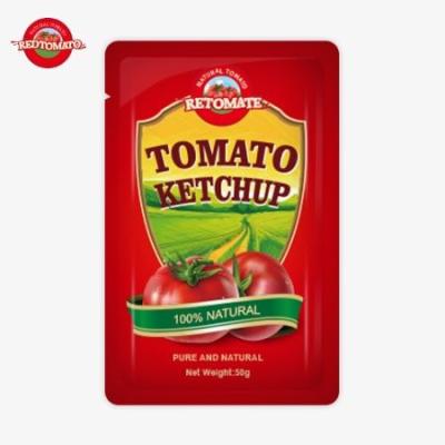 China Factory Custom 50g S Sachet Ketchup To Provide ISO  HACCP FDA Certification Best-Selling World for sale