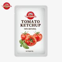 China Offering Globally Popular High-Quality Custom 50g Sachets Of Ketchup Certified By ISO HACCP And FDA for sale