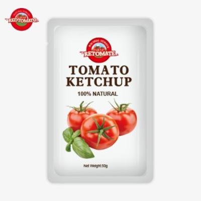 China Offering Globally Popular High-Quality Custom 50g Sachets Of Ketchup Certified By ISO HACCP And FDA for sale