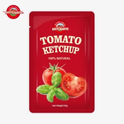 China China Of Premium 50g Ketchup Sachets, Certified By ISO HACCP And FDA Factory Price for sale