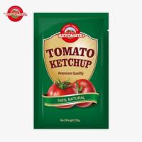China Premium 50g Tomato Ketchup Sachet with Pure Natural Flavor and ISO HACCP FDA Certification for sale
