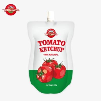 China OEM China Factory Price 100g Sweet And Sour Natural Ketchup Sachet, HACCP FDA Standards for sale