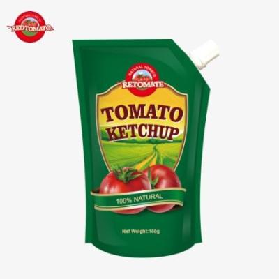China 100g  Natural Ketchup Sachet OEM China Factory Price HACCP FDA Standards for sale