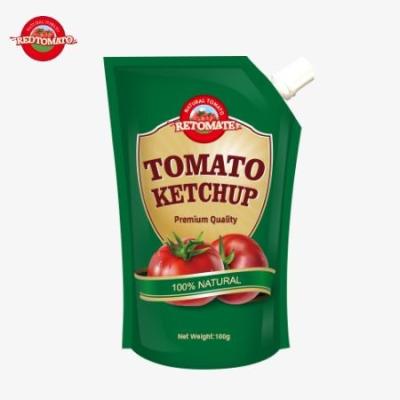 China OEM 100g Natural Sachet Ketchup HACCP FDA Standards China Factory Price for sale