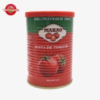 China MAKAO High Concentration Tomato Paste 425g Canned - Brix 28-30% for sale