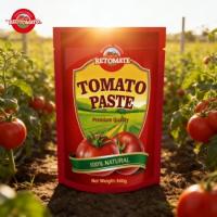 China 340g Stand-Up Sachet Tomato Paste - Retomate Brand (Customizable OEM Available) for sale