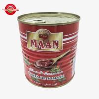 China MAAN 800g Double Concentrate Canned Tomato Paste (Brix 22–24%) – Fully Customizable Branding Options for sale