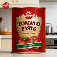 China 198g Canned Tomato Paste OEM Conforms To ISO HACCP BRC FDA Production Standards for sale