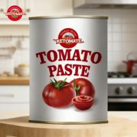 China OEM 198g Tomato Paste In Can | Meets ISO HACCP BRC FDA Standards for sale