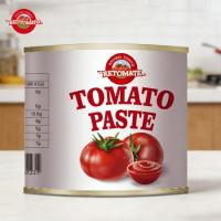 China 210g Canned Tomato Paste Meets Globally Recognized Food Safety Standards FDA ISO HACCP BRC for sale
