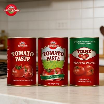 China Our 400g Tomato Paste Stringently Complies With Exacting High International Food Safety Standards for sale