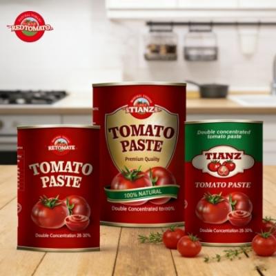 China 400g Tomato Paste - Certified Compliant With ISO, HACCP, BRC & FDA Standards for sale