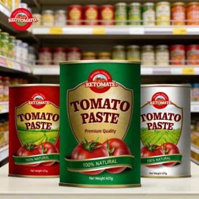 China 425g Tomato Paste | Global Standards ISO HACCP BRC FDA for sale