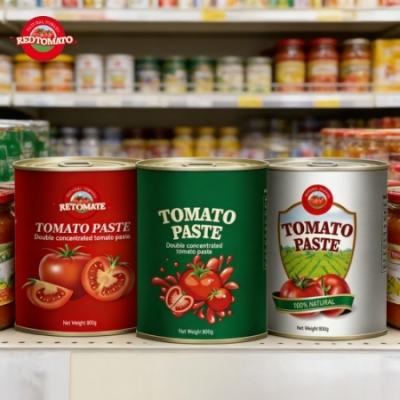 China Export Grade 800g Canned Tomato Paste | ISO HACCP BRC FDA Quality Certified for sale