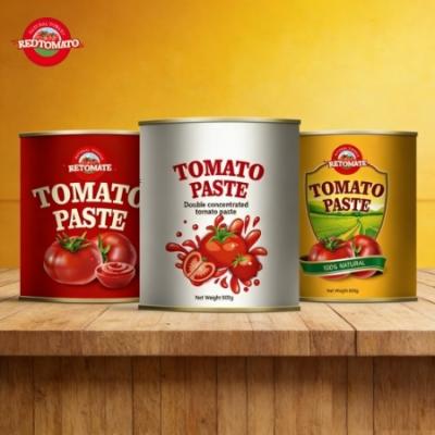 China Factory Supply 800g Canned Tomato Paste | Adheres To ISO HACCP BRC FDA Quality & Safety Standard for sale