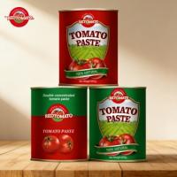 China 850g Double-Concentrated Tomato Paste in Easy Open Convenient Cans with ISO, HACCP, BRC, FDA Certification for sale