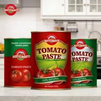 China 850g Canned Tomato Paste with 28-30% Brix and Triple Concentration for Superior Flavor for sale