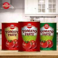 China 28/30% Brix High Quality Canned Tomato Paste Concentrate 850g - ISO, HACCP, BRC, FDA Certified for sale