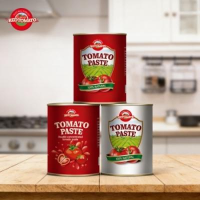 China Premium 1000g Tin-Canned Tomato Paste with 28-30% Brix and ISO, HACCP, BRC, FDA Certifications for sale