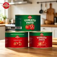 China 2200g Halal Certified Canned Tomato Paste with 28-30% Brix for Premium African Cuisine for sale