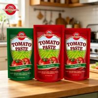 China 50g Double Concentrated Stand-Up Sachet Tomato Paste for Convenient Cooking for sale