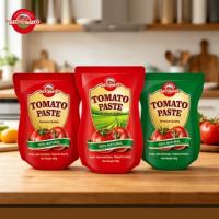 China 56g Stand-Up Sachet Tomato Paste with Triple Concentration and Zero Additives for Culinary Excellence for sale