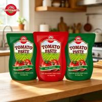 China We Supply Wholesale Stand-up Sachet Tomato Paste In 56g And 70g Sizes, Delivering Pure Natural Tomato Paste With Zero Artificial Additives for sale