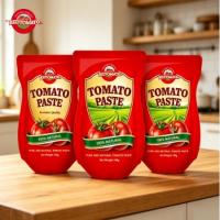 China 140g Sweet and Sour Tomato Paste in Stand-Up Pouch with 22-30% Brix Concentration for sale