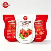 China 340g Triple Concentration Sweet and Sour Stand-Up Sachet Tomato Paste for Culinary Use for sale