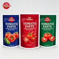 China We Supply Wholesale Stand-up Sachet Tomato Paste In 56g And 70g Sizes, Delivering Pure Natural Tomato Paste With Zero Artificial Additives for sale