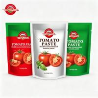China 400g Stand-Up Sachet Tomato Paste with 30%-100% Purity and Sweet and Sour Flavor for sale