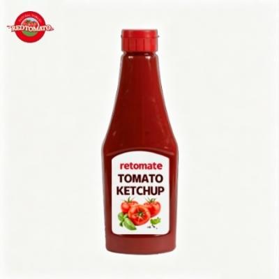 China 340g Bottle Ketchup with Sweet and Sour Flavor - ISO Certified Tomato Ketchup Condiment for sale