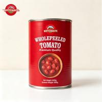 China San Marzano Style Whole Peeled Tomatoes 3000g Can Brix 9-10 Italian Recipe Grade for sale