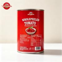China BRC HACCP Certified Whole Peeled Tomatoes 3000g Factory Direct 3kg Tin Can Bulk for sale