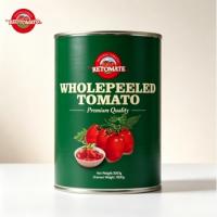 China Xinjiang Origin Whole Peeled Tomatoes 3000g Peeled Plum Tomato 3kg Tin Cans for sale