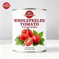 China No Additive Whole Peeled Tomatoes 3000g Natural Juice Filling 3kg Tin Can Bulk for sale