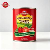 China Roma Plum Whole Peeled Tomatoes 3000g Tin 3kg Net Weight Catering Bulk Pack for sale