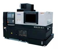 China MR32-5Ⅱ 5 Axis Double Spindle Swiss CNC Lathe Machine for sale