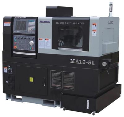 China JIANKE MA25-6SP Swiss Type CNC Lathe with B Axis Power Mechanism Deep Drill Max 400mm and Dual Mode Operation Sliding Headstock Lathe for sale
