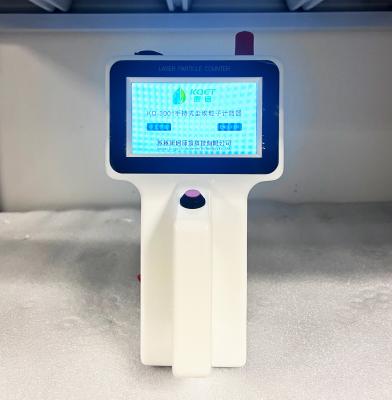 China Cleanroom Handheld Air Particle Counter 0.1CFM For Lab Instrument for sale