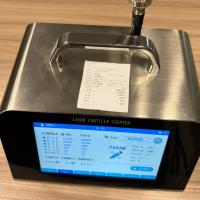China Filter Testing Laser Dust Clean Room Particle Counter 0.3μm - 10.0μm Particle Size for sale