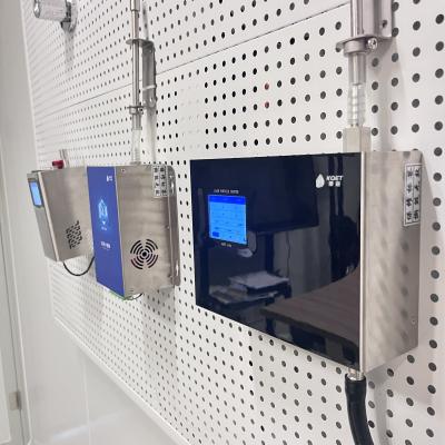 China KQET-V Remote Particle Counter 0.1CFM Clean Room Monitoring Equipment for sale