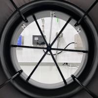 China Cleanroom Air Flow Capture Hood KQ-FL510 Sensor With Touch Screen Display for sale