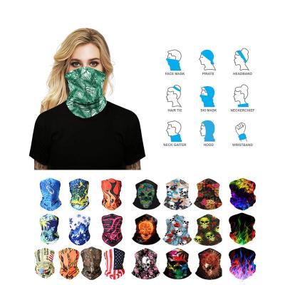 China Custom Logo Seamless Magic Scarf  Multi-function Gaiter  Super Elastic Sport Scarf for sale