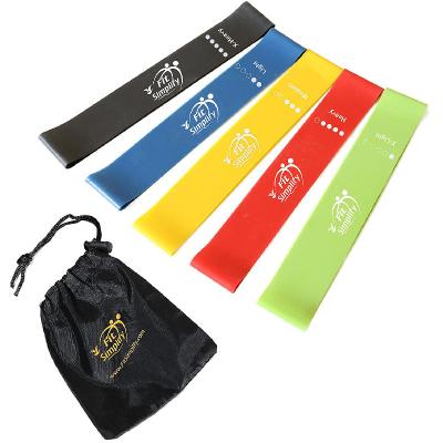 China Stregth Resistance Bands Set W/ Pouch  Resistance Loop Bands for sale