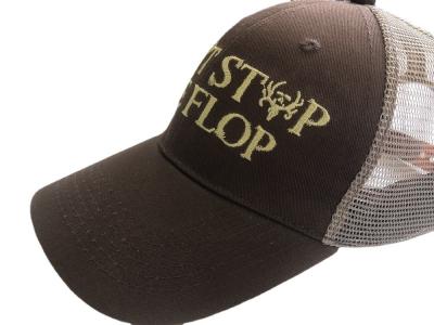 China Promotional Custom Logo Baseball Cap 6-panel Hat Custom Logo & Mesh Back Trucker Hat for sale