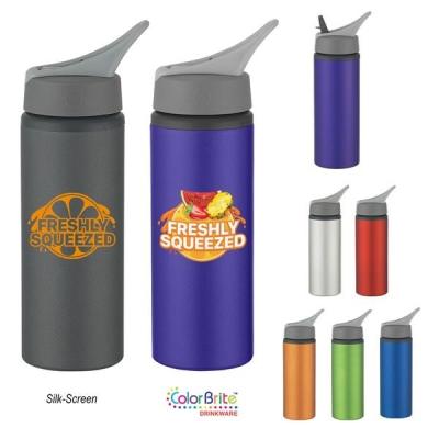 China Custom Logo Imprint 25 Oz. Aluminum Bike Bottle Promotional Aluminum Water Bottle for sale