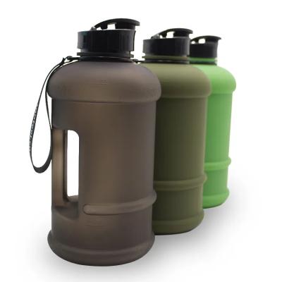 China Custom Logo Imprint Big BPA FREE 2.2L Plastic Shaker Bottle Sports Gym Fitness Bodybuilding Water Bottle Camping Bottle for sale