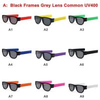 China Outdoor Slap Folding  UV Blocking Sunglasses Custom Logo Shades for sale